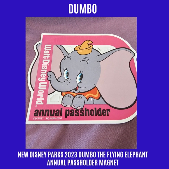 Disney | Other | New Disney Parks 223 Dumbo The Flying Elephant Annual ...
